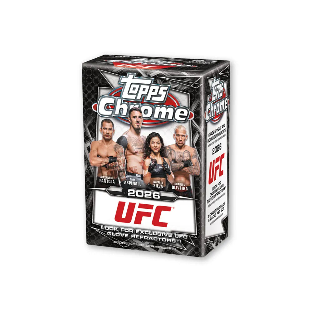 2026 Topps Chrome UFC - Value Blaster Box – Break Machine