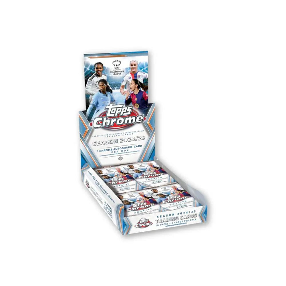 Topps Chrome UWCL 2024/25 UEFA Women's Champions League - Hobby Box ...