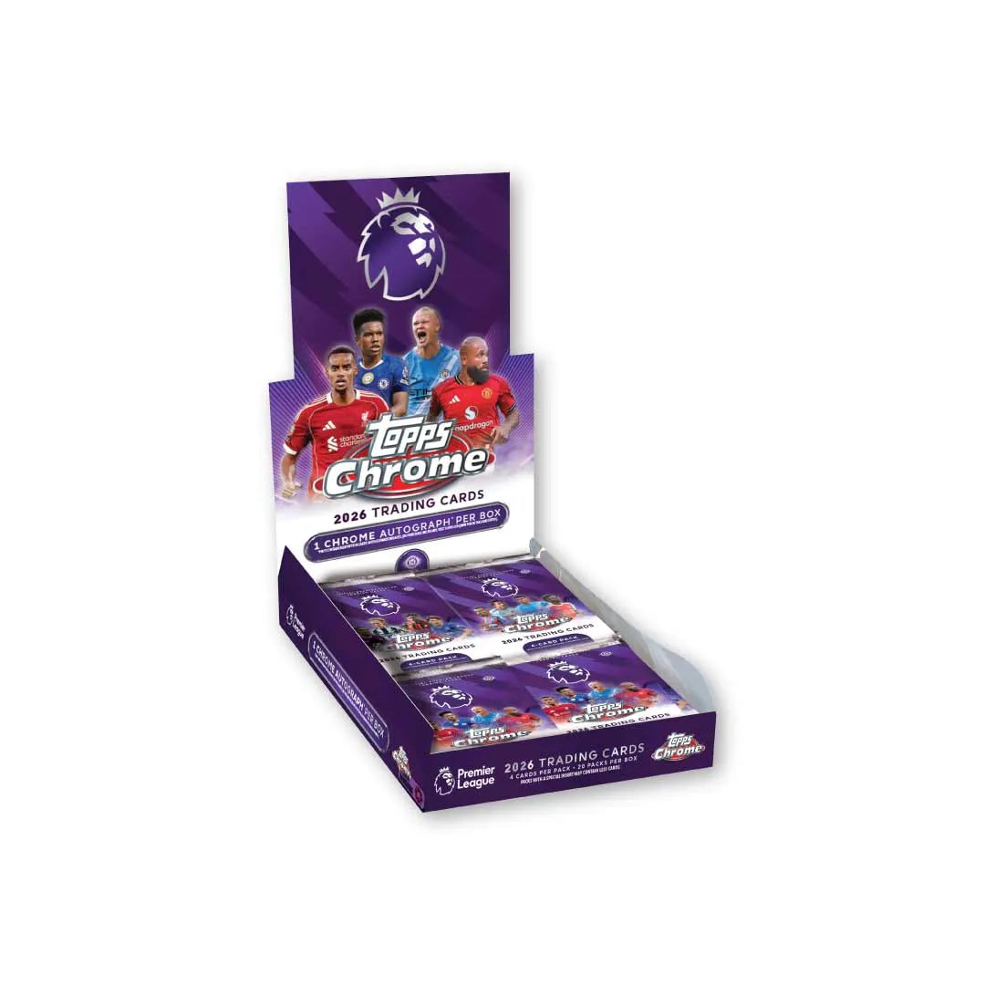 2026 Topps Chrome Premier League - Hobby Box – Break Machine